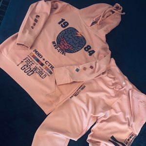 Mnd+Ctrl Vintage | Tops | Authentic Custom Mndctrl Vintage Hoodie Set ...